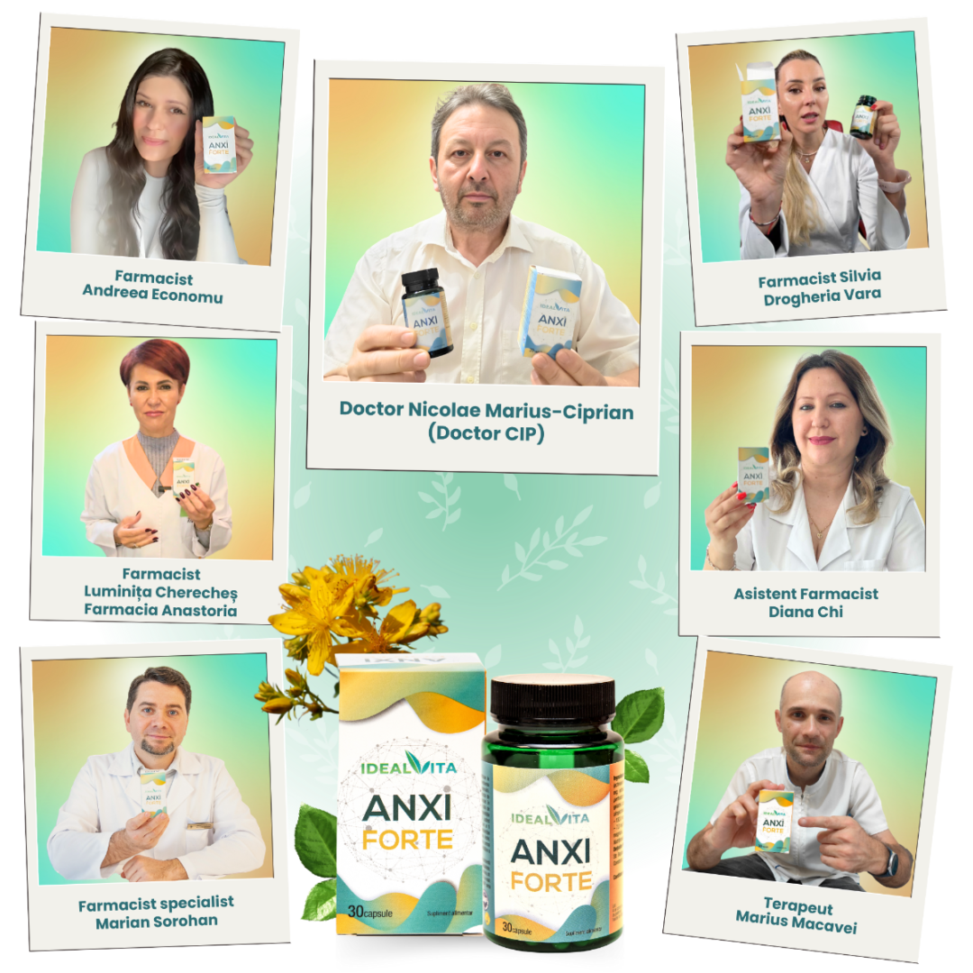 Anxi Forte - Supliment Alimentar | IdealVita